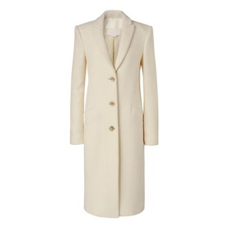 Genny Femme, Manteaux, Blanc, Taille: 36 FR Manteau &Eacute;l&eacute;gant