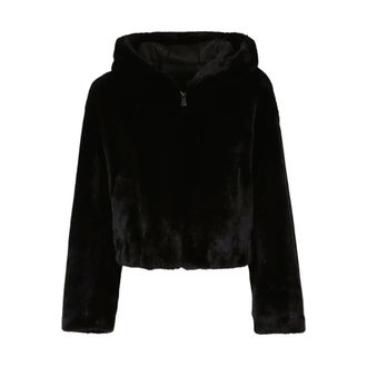 Pinko Kunstpelz- & Lammfelljacken - - Jackets - Damen - Schwarzk - S