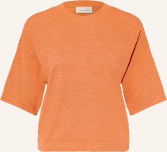 Moss Copenhagen Msch Copenhagen Strickshirt Mschlauralynn orange