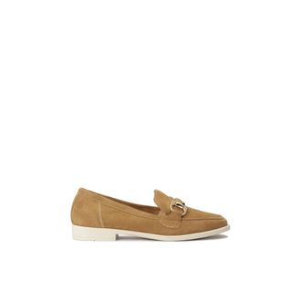 Kazar Hellbraune weiche Wildleder-Halbschuhe - - Shoes - Damen - Braun - 37 EU