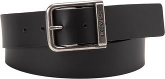 Levi's Mens RED TAB Mainline Leather Belts, Schwarz, 75