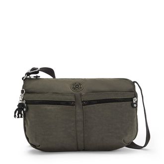 Kipling KIPLING Damen Izellah Umhängetasche, Grünmoos