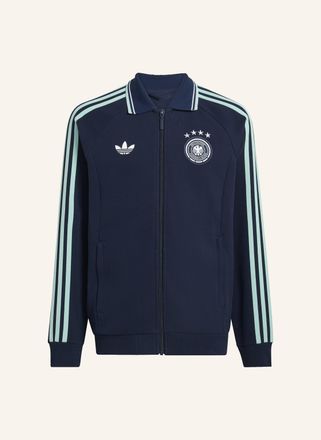 adidas Deutschland Anthem Kids Ausw&auml;rtsjacke blau