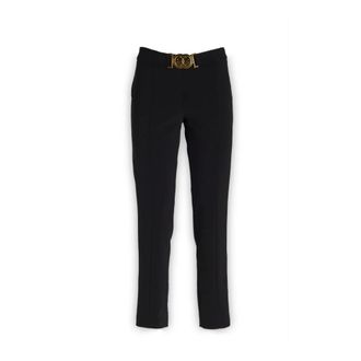 Moschino Klassische Straight Hosen - - Trousers - Damen - Blau - L