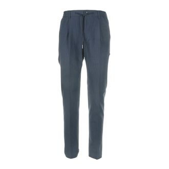 Tagliatore Straight Hosen - - Trousers - Herren - Blau - S