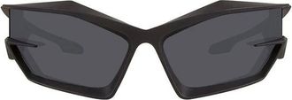 Givenchy schwarze Polyethylen-Sonnenbrille