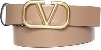 Valentino Garavani Femme, Accessoires, Brun, Taille: 70 CM Buckle Belt
