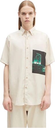 Aries Herren, Shirts, Beige, MGr&ouml;&szlig;e
