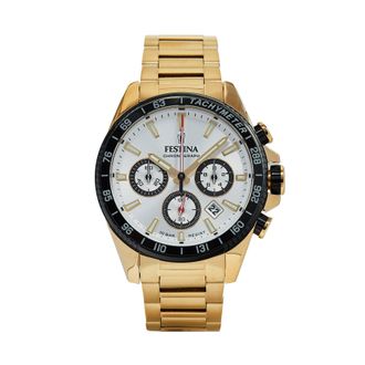 Festina Uhr Festina Timeless Chronograph 20634/1 Goldfarben