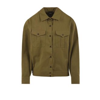 Aspesi Klassisches Hemd - - Blouses & Shirts - Damen - Gr&uuml;n - XS