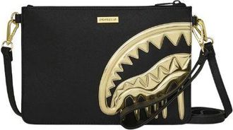 Sprayground Sprayground | Gold And Dangerous Crossover Clutch