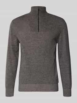 Tom Tailor Denim Regular Fit Troyer aus reiner Baumwolle