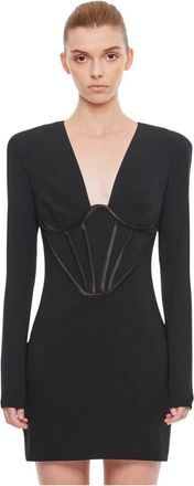 Versace Femme, Robes, Noir, Taille: 38 FR Bodycon Corset Mini Dress