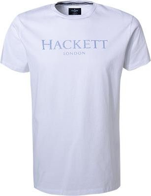 Hackett Herren T-Shirt weiß Baumwolle