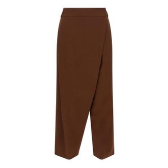 Alberto Biani Weite Hosen - - Trousers - Damen - Braun - 2XS