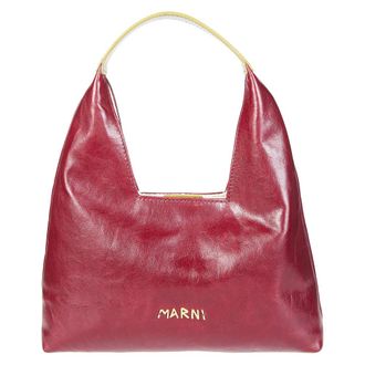 Marni Femme, Sacs, Rouge, Taille: ONE Size Top Handle Mini