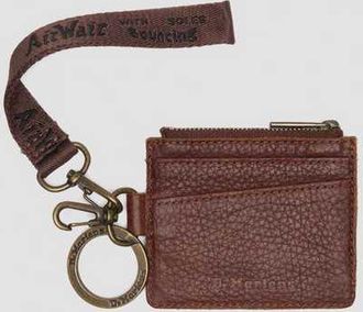 Dr. Martens Leder Ambassador Cardholder Keyring in Braun
