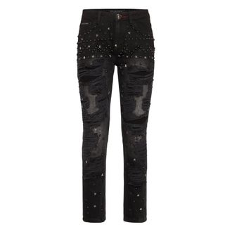 Philipp Plein Damen, Jeans, Schwarzk, W26Größe