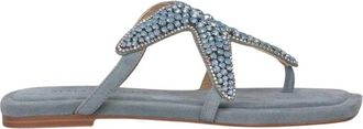 Alma En Pena Alma EN Pena, Femme, Chaussures, Bleu, Taille: 39 EU Star Flat Sandal