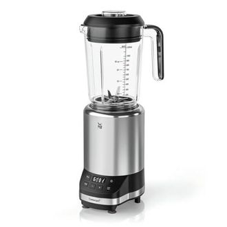 WMF Blender, Mixeur, 6 vitesses, 3 programmes auto, Bol 1,2 L, Accessoires en Tritan sans BPA, Inox 18/10 Cromargan, Lames amovibles, 2 bouteilles incluse