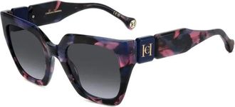 Carolina Herrera Lunettes de soleil 0414S - Femme - Accessoires - Noir - Taille: 52 MM