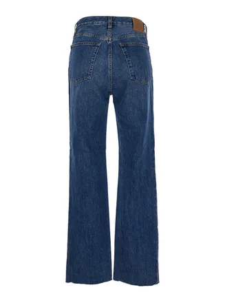 Toteme Womens Jeans Blue Classic Cut Cotton