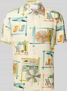 Baldessarini Slim Fit Freizeithemd mit 1/2-Arm Modell Easy