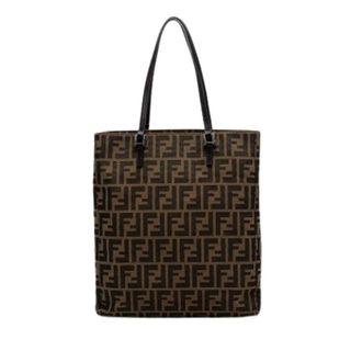 Fendi Sac cabas vintage Pre-owned en toile - Femme - Pre-owned - Brun - Taille: ONE Size