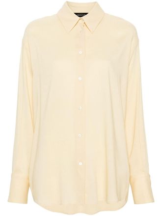 Fabiana Filippi chemise &agrave; boutonni&egrave;re - Jaune