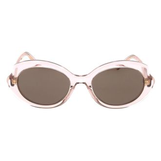Loewe Schmale runde Sonnenbrille - - Accessories - Damen - Rosa - ONE SIZE