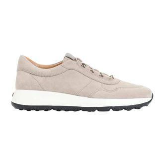 Tod's Femme, Chaussures, Beige, Taille: 38 1/2 EU Baskets en daim 79K