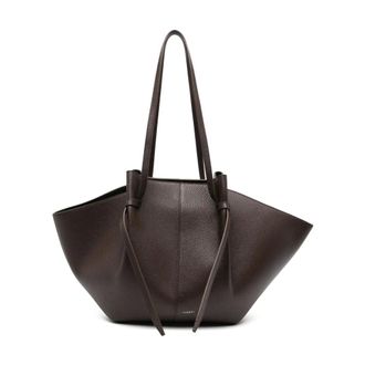 Yuzefi Femme, Sacs, Brun, Taille: ONE Size Large Mochi Pli&eacute; et Nou&eacute;