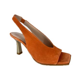 Zinda Erh&ouml;he deinen Stil mit hohen Absatzsandale - - Shoes - Damen - Orange - 37 EU