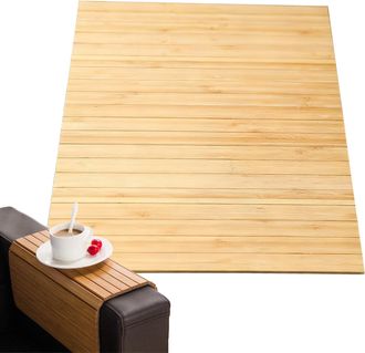Generic Sofa Armlehne Tisch,Holz Sofa Seite Armlehne Halter | Sofa Armlehne Sie Tablett - F&uuml;r Wohnzimmer Schlafzimmer B&uuml;ro Esszimmer Snacks Kaffee Getr&auml;nke Te