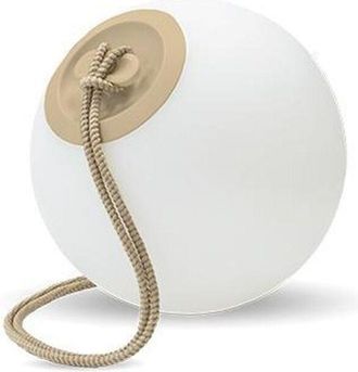 Licht-Erlebnisse Licht-erlebnisse - led H&auml;ngelampe au&szlig;en kabellos Akku Dimmer Farbwechsel rgbw IP65 &oslash; 24 cm Kugel Schirm Modern Au&szlig;enleuchte Garten Terrasse