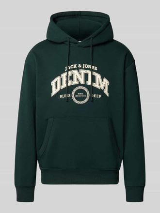 Jack & Jones Hoodie mit Label-Print Modell JAM