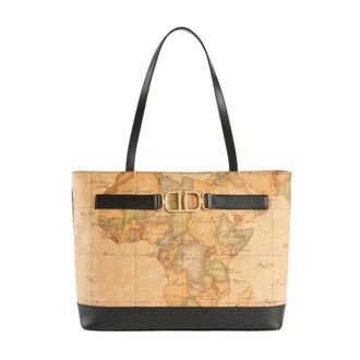 Alviero Martini 1A Classe Femme, Sacs, Multicolore, Taille: ONE Size Sac Shopper 3D Geo Noir