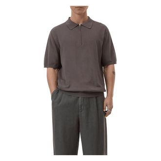 Closed Polo Zipp&eacute; - - Tops - Herren - Grau - M
