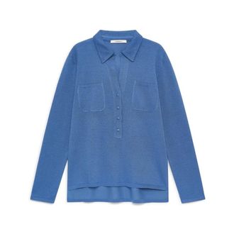 Maliparmi Maliparmi, Damen, Strickwaren, Blau, XLGr&ouml;&szlig;e