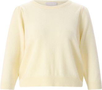 Hemisphere Kurzarmpullover aus Kaschmir