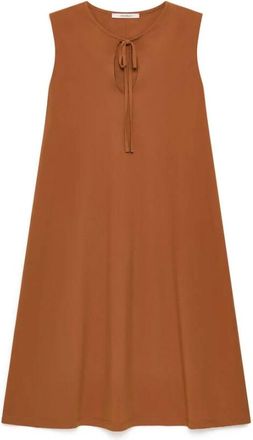 Maliparmi Maliparmi, Femme, Robes, Brun, Taille: 44 FR Soft Jersey Dress