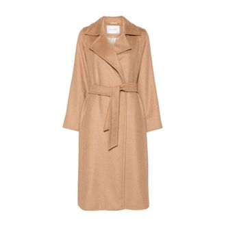Max Mara Eleganter Kamelmantel f&uuml;r Frauen - - Coats - Damen - Braun - S