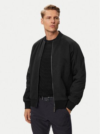 HUGO BOSS Bomberjacke C-Skiles 180_AM 50565023 Schwarz Regular Fit
