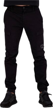 C.P. Company C.p. Company, Homme, Pantalons, Noir, Taille: XS Cargo Pantalons