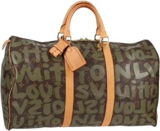 Louis Vuitton Pre-owned Toile sacs-louis-vuitton - Femme - Pre-owned - Vert - Taille: ONE Size