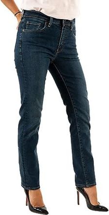 Levi's Femme Jeans 724 High Rise Straight, Blue Swell, 27W / 32L