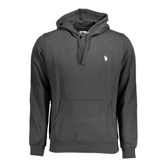 U.S.Polo Association U.s. Polo Assn., Homme, Sweatshirts et sweats &agrave; capuche, Noir, Taille: 3XL Sweat &agrave; capuche noir avec poche centrale