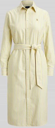 Polo Ralph Lauren Oxford-Hemdblusenkleid mit G&uuml;rtel
