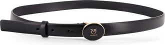 Pinko Pinko, Femme, Accessoires, Noir, Taille: XS Round Enamel H2 Belt