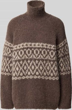 Baum Und Pferdgarten Pullover aus Alpaka mit Rollkragen Modell CRISTINE